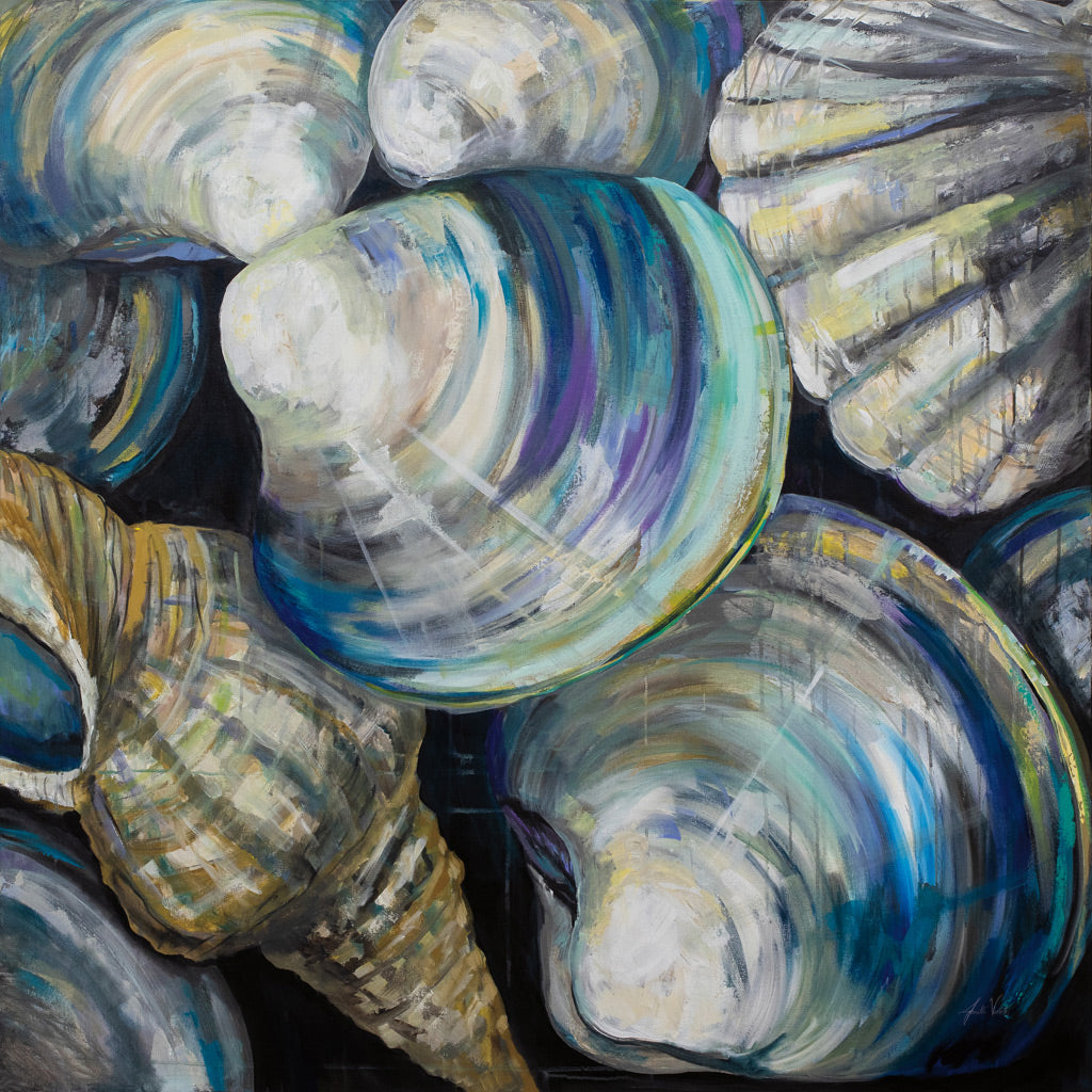 Key West Shells by Jeanette Vertentes | Premium Coastal & Nautical Art ...
